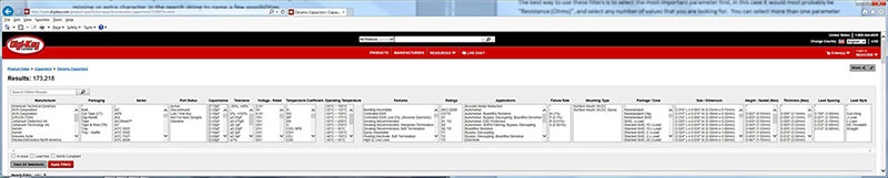 DigiKey Part Search Tips and Tricks | DigiKey